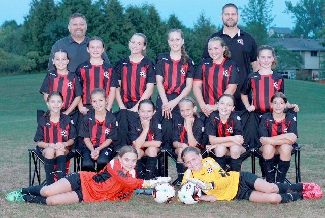 Cavan U11 Girls Rep Team End the Season with Smiles
