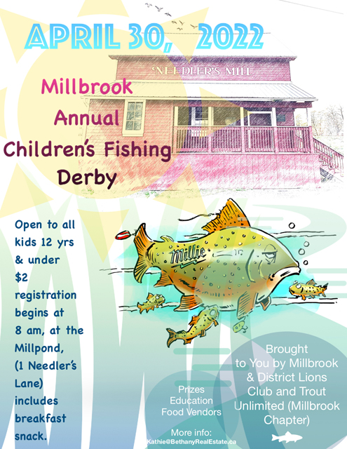 Millbrook Annual Children's Fishing Derby - The Millbrook Times